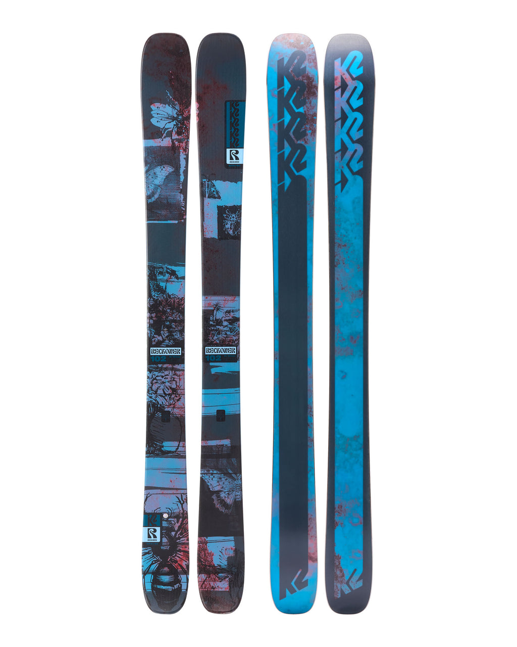 K2 RECKONER 102 W Womens All Mountain Freeride Freestyle Skis – Fresh Skis