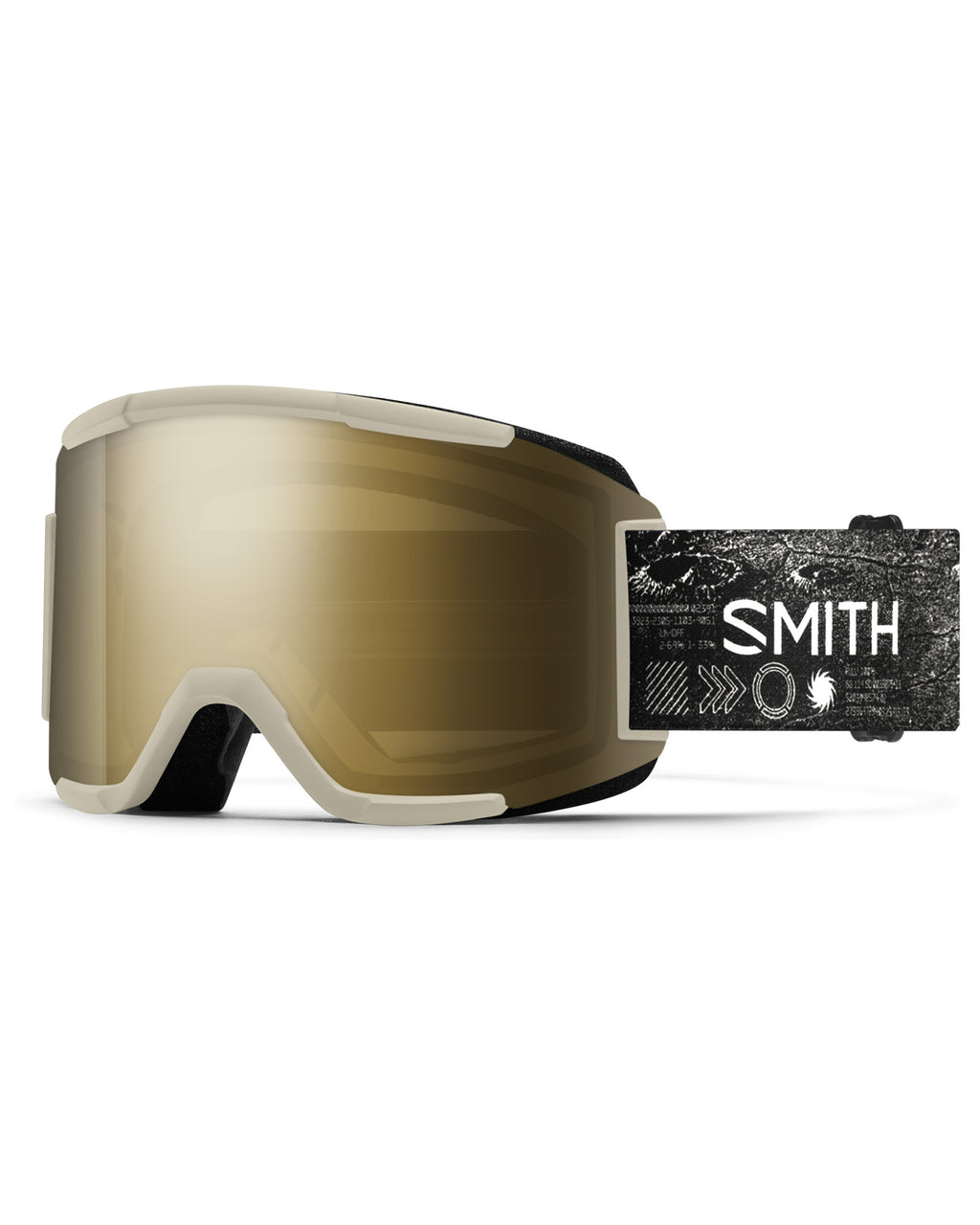 Smith SQUAD Goggles Chalk Space Invader – Fresh Skis