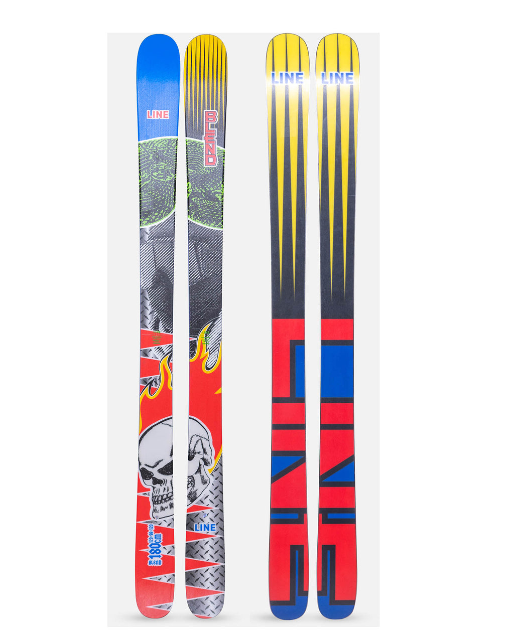 Line BLEND All Mountain Freeride Freestyle Skis – Fresh Skis