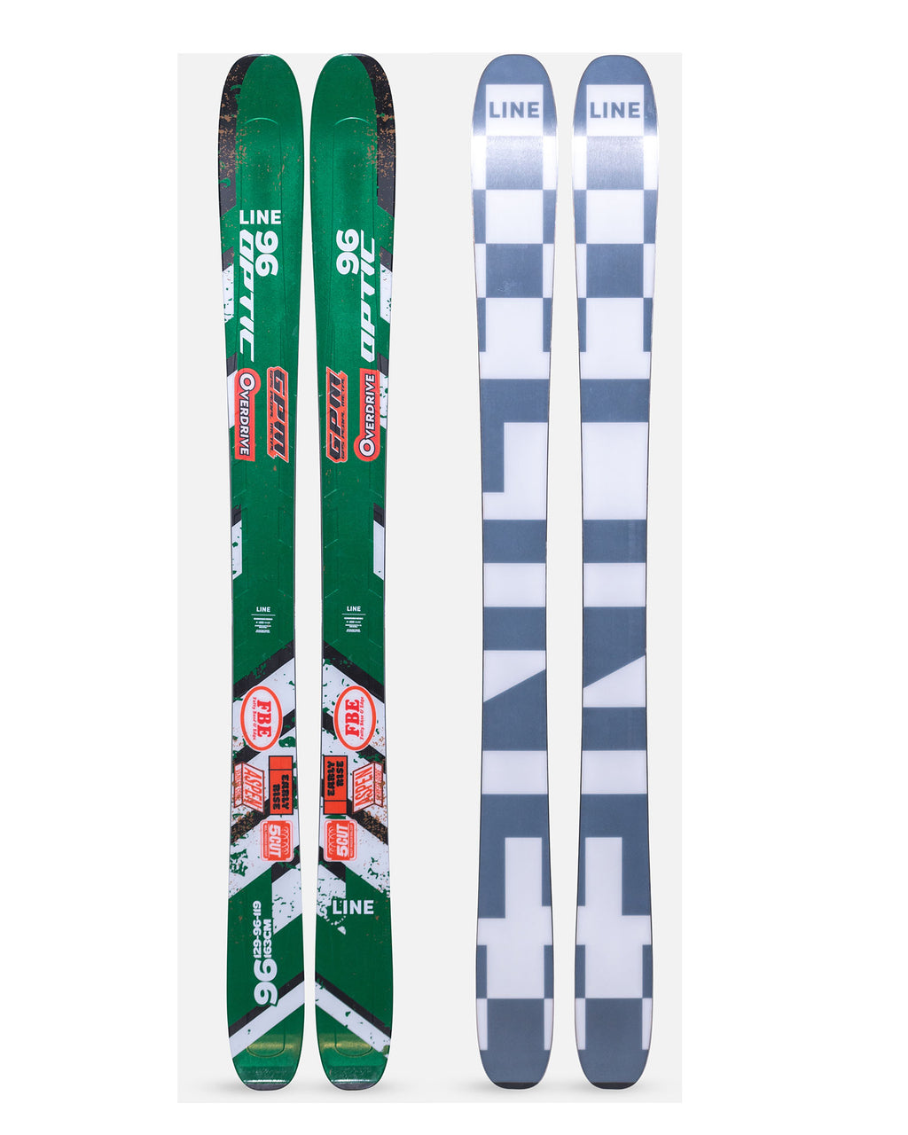 Line OPTIC 96 All Mountain Freeride Skis – Fresh Skis